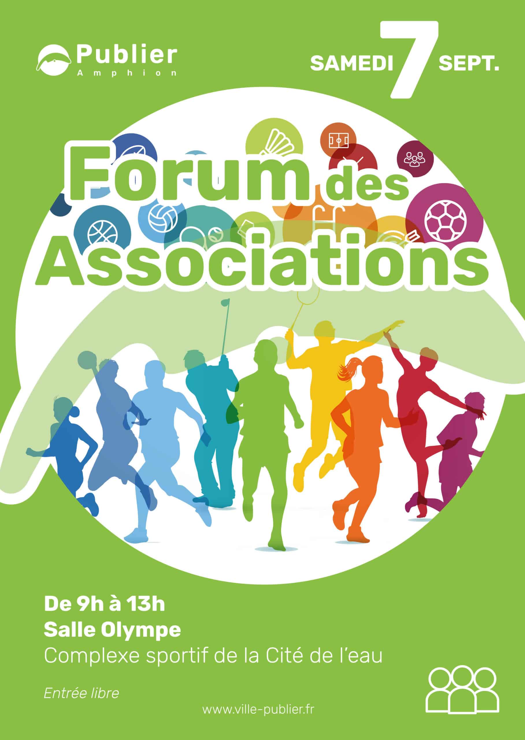 Forum des associations le 7 septembre - Ville de Publier